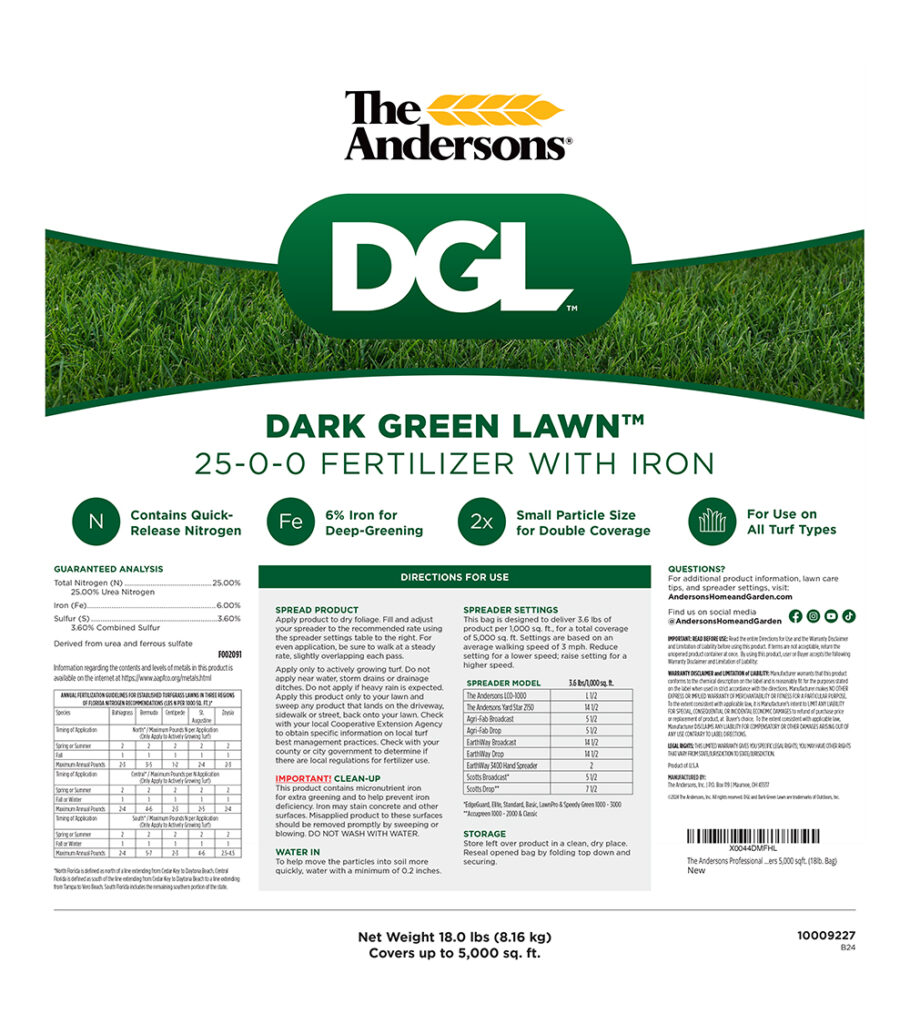DGL Label - Dark Green Lawn